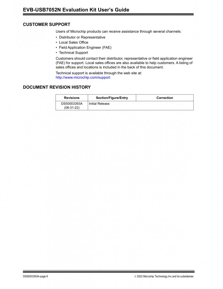 Evaluation kit guide page 8