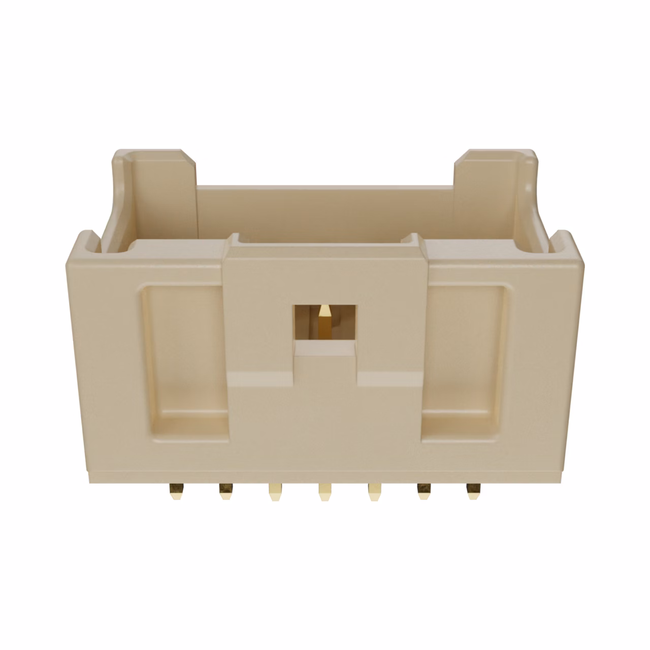 MicroClasp Vertical Header, 2.00mm Pitch, Dual Row, Through Hole, Gold Flash (Au) Plating, 14 Circuits, without PCB Locator for sale