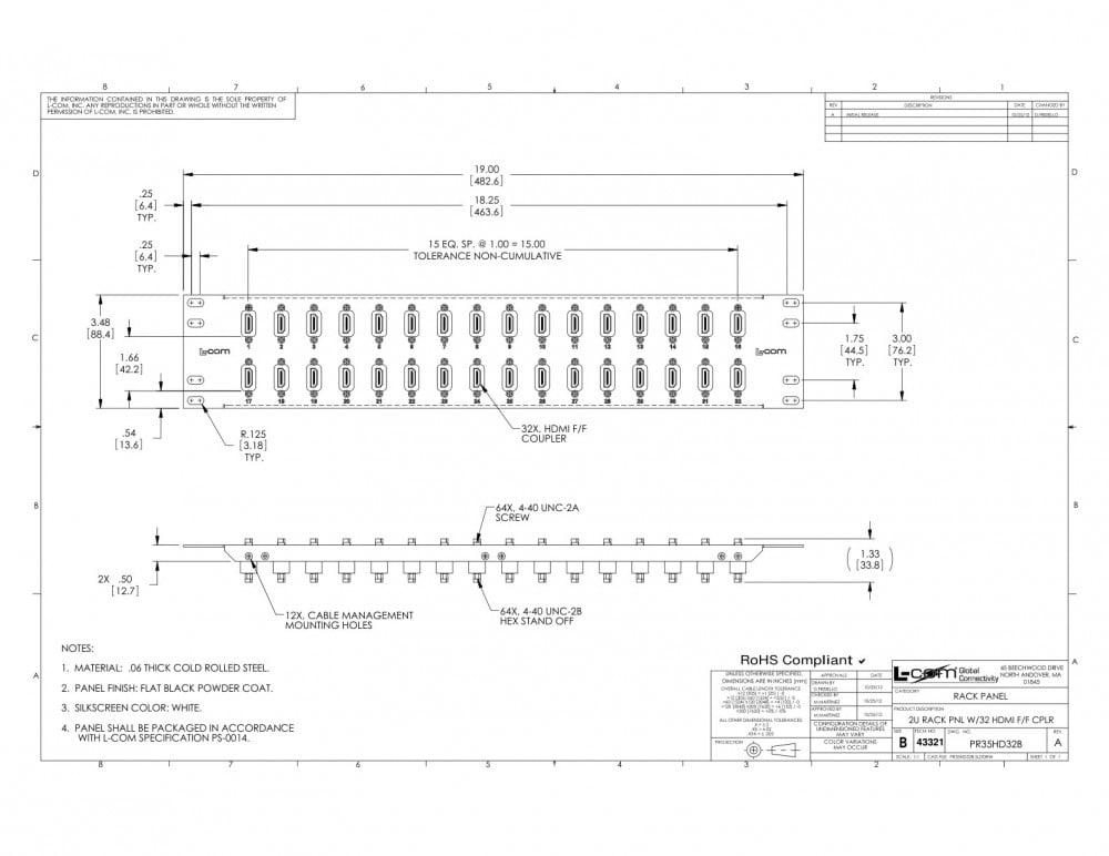 PR35HD32B technical document page