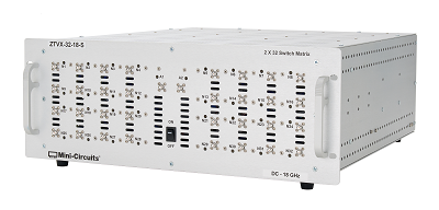 Blocking Switch Matrix, 2 x 32, DC - 18 GHz, 4U, SMA for sale