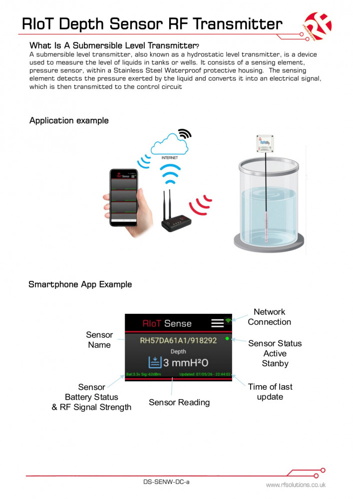 SENW-DEPTH-8T1 product document page 2