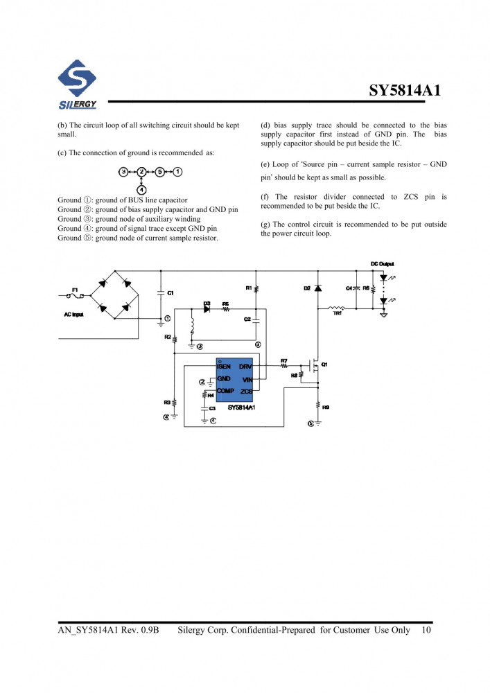 SY5814A1ABC datasheet page 10