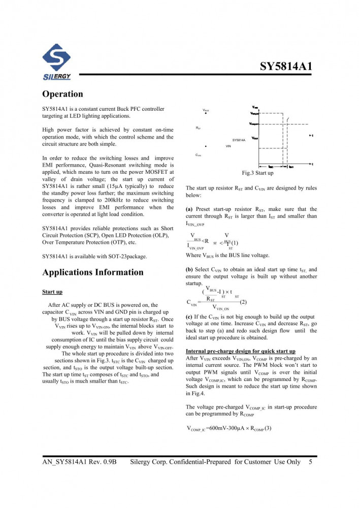 SY5814A1ABC datasheet page 5