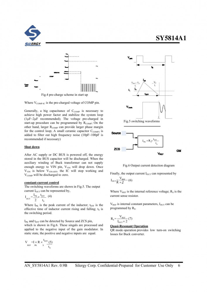 SY5814A1ABC datasheet page 6