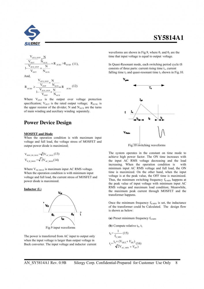 SY5814A1ABC datasheet page 8