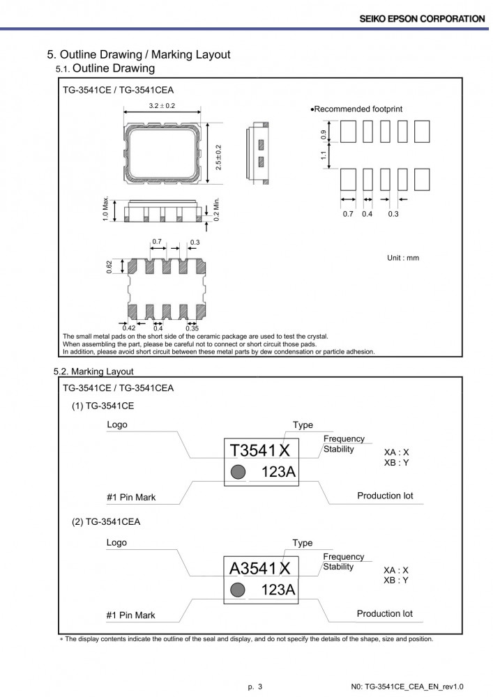 TG-3541CE datasheet page 4