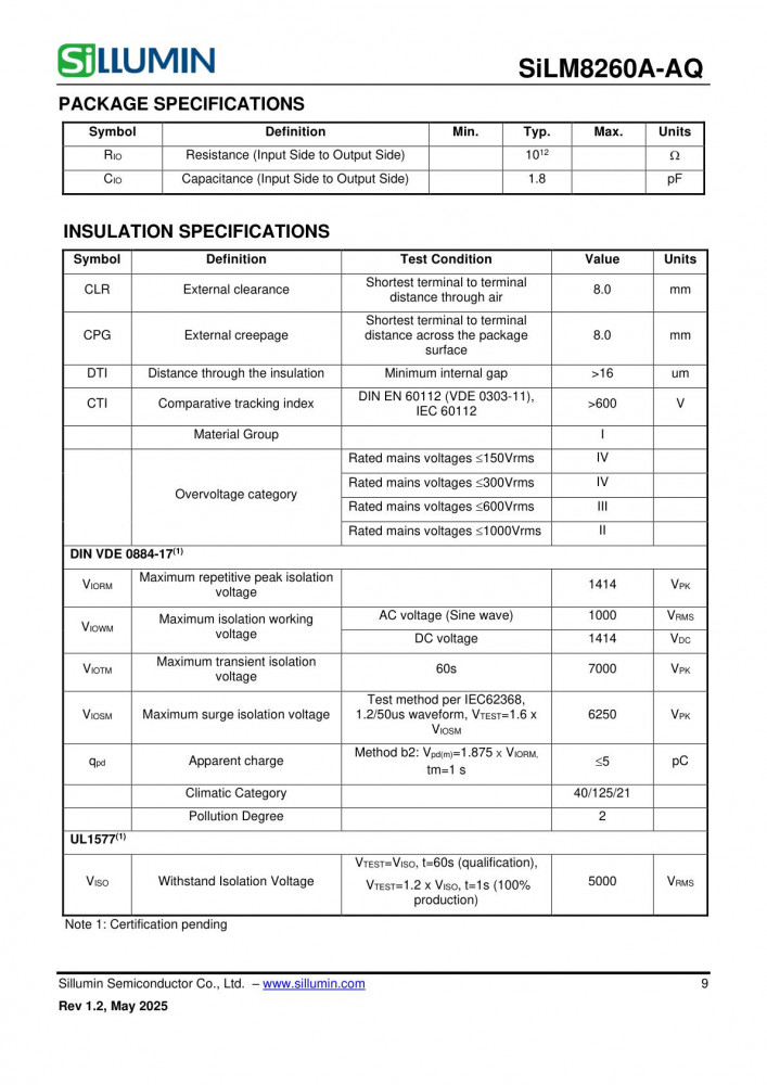 Technical document page 9