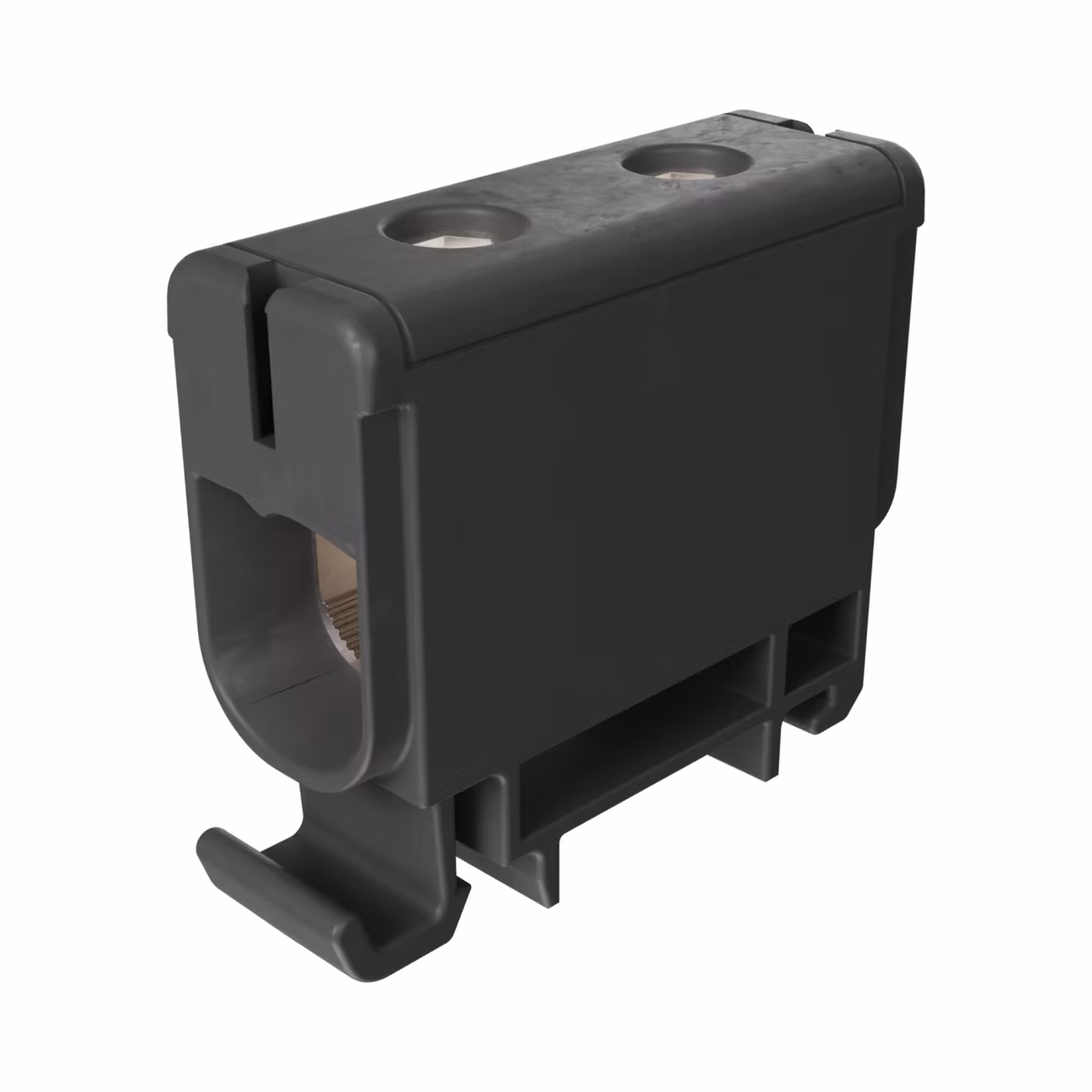 High Current Universal Clamp Terminal Block, 35.00mm DIN-rail Mount, 150.0A / 600V, Grey Housing and Cover, 1 Circuit for sale