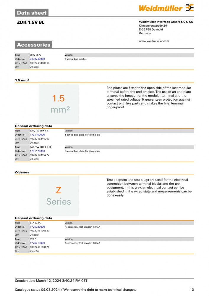 Product document page 10