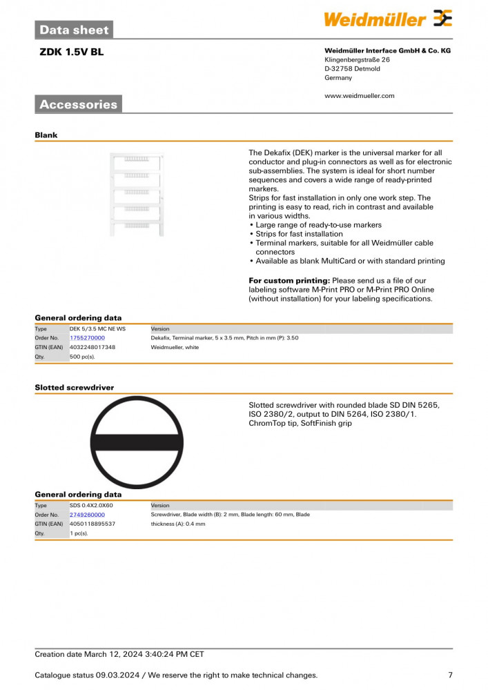 Product document page 7
