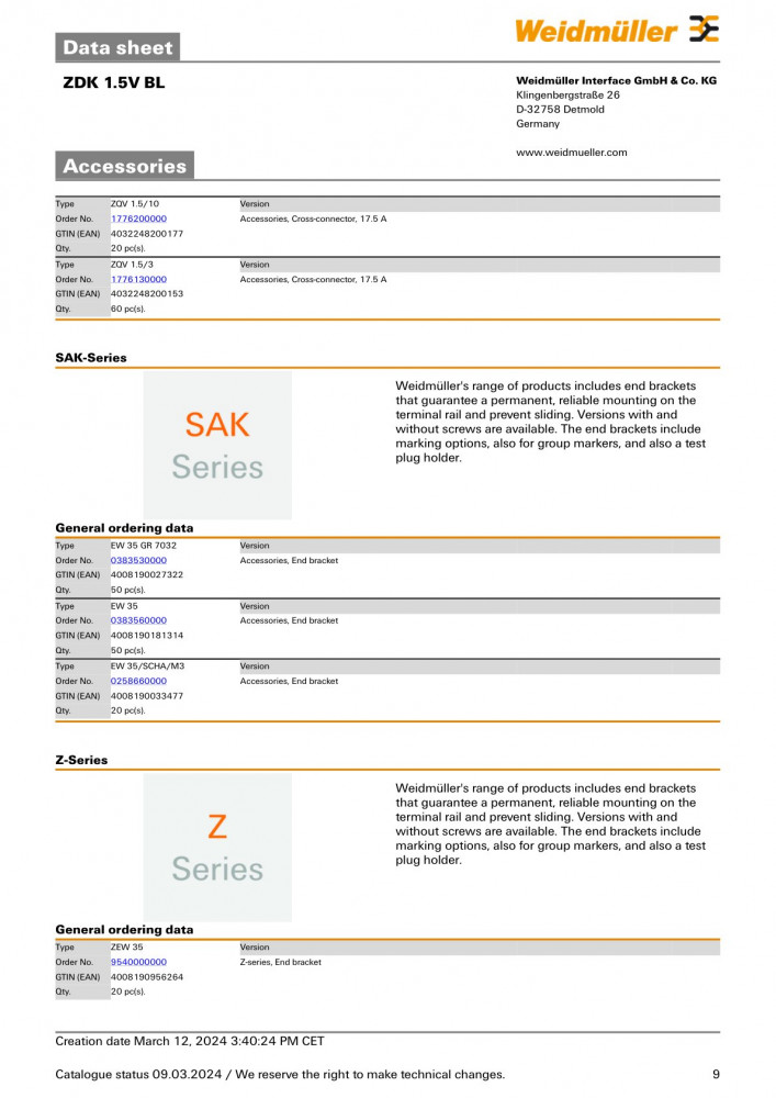 Product document page 9