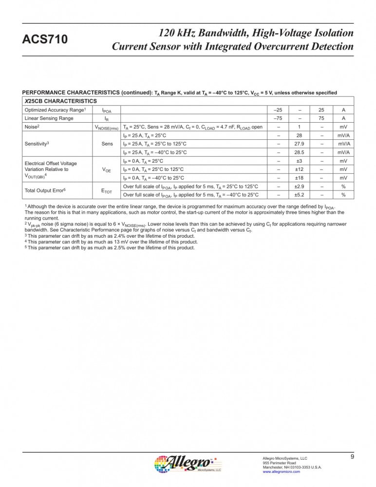 ACS710 datasheet page 10