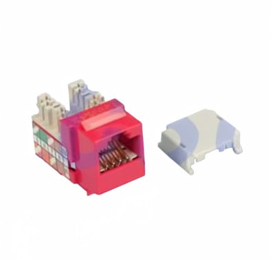L-com MJS110C6-RED Keystone Insert
