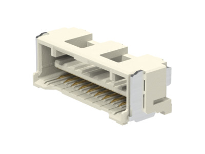 1.50mm Pitch CLIK-Mate Wire-to-Board PCB Receptacle, Single Row, Surface Mount, Right-Angle, 0.10µm Gold (Au) Plating, 7 Circuits, Black
