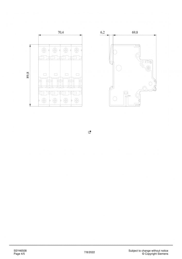 5SY4650-8 datasheet page 4