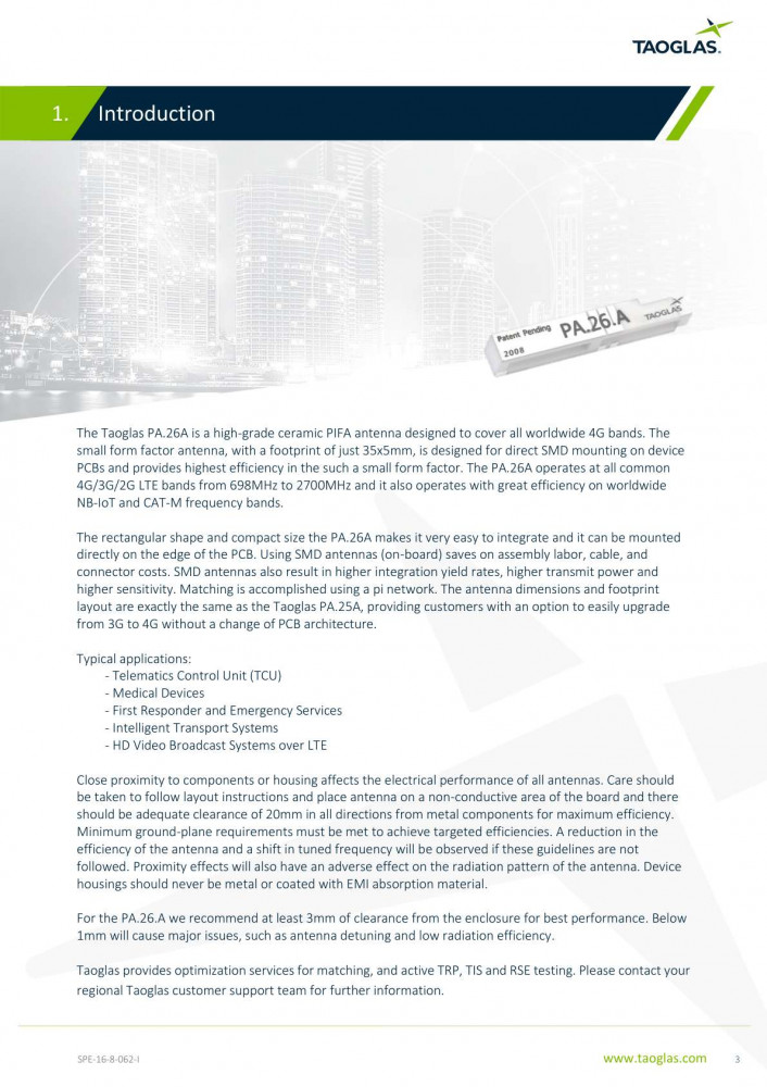 PA.26A datasheet page 3