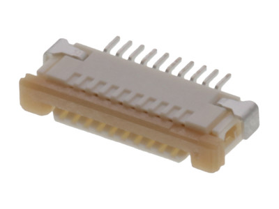 Easy-On FFC/FPC Connector, 1.00mm Pitch, Slider Series, Right-Angle, Top  Contact, 2.70mm Height, 19 Circuits, Tin-Silver-Bismuth Plating