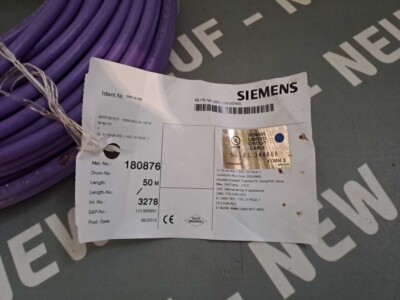 SIEMENS 6XV18300EN50 Multiple Conductor Cable for Industrial Automation and Control Systems for sale