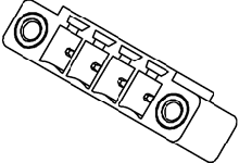 3.50mm Pitch Eurostyle Vertical PCB Header, with Threaded Retention Inserts, 19 Circuits for sale