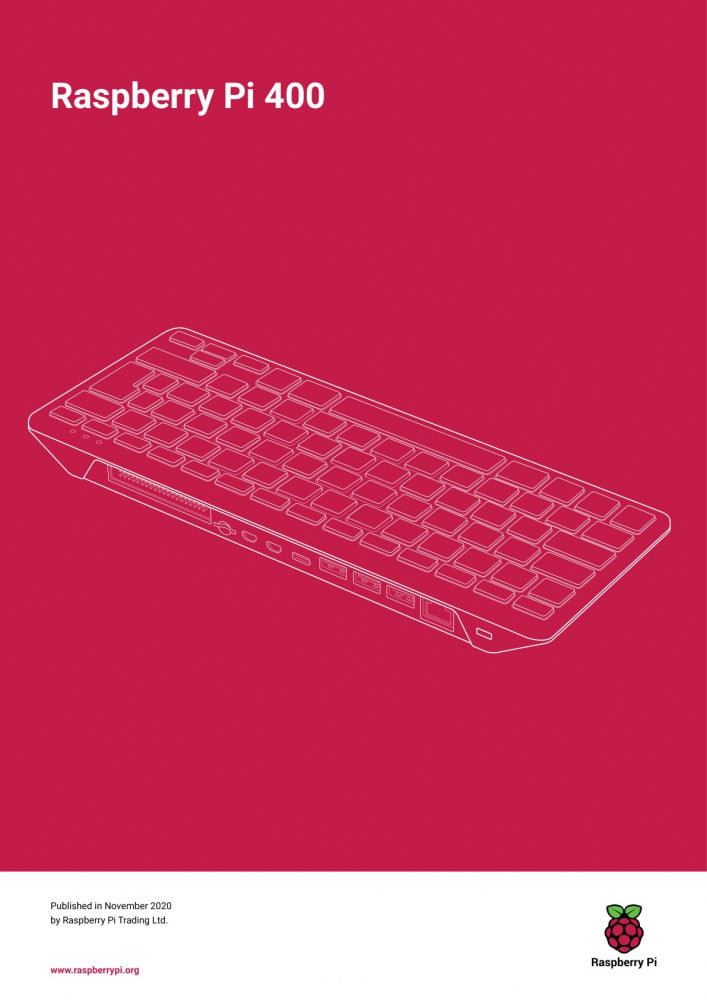 Raspberry Pi 400 document page 1
