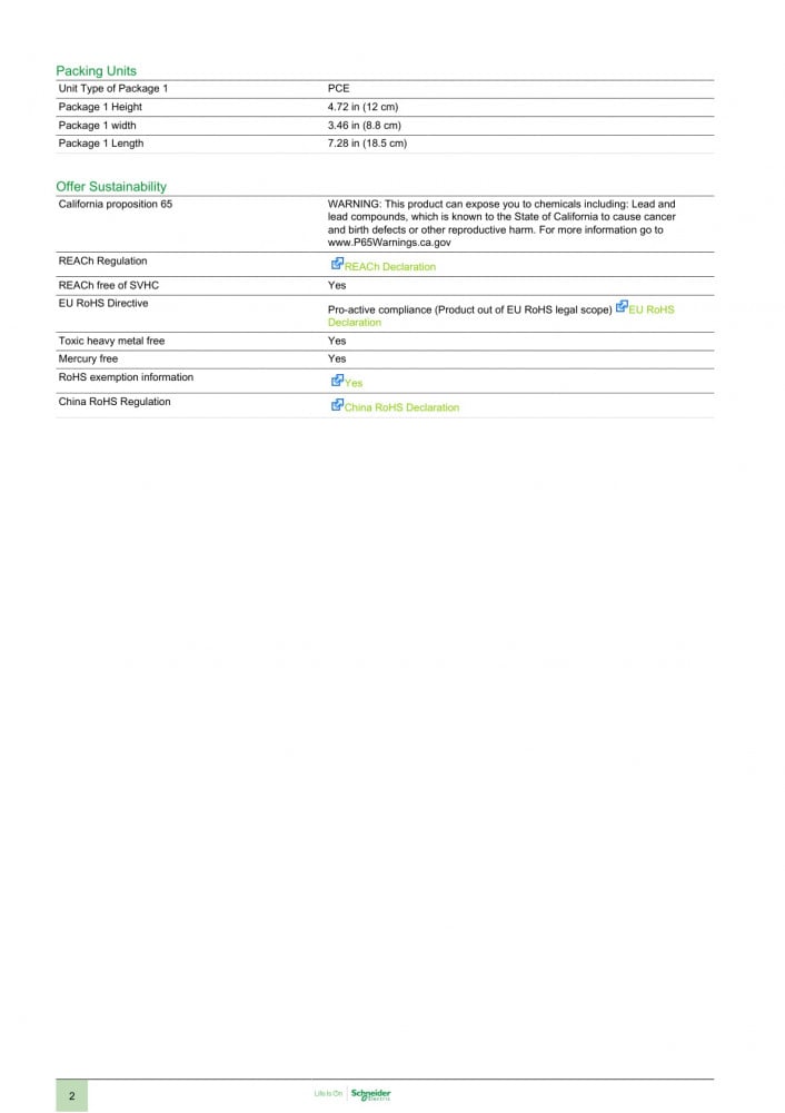 XAPG39203SBP technical document page 2