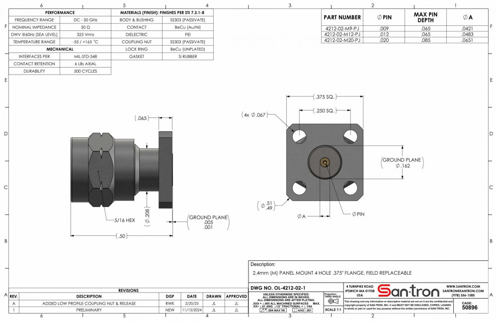 SAN-TRON 4212-02-M9-PJ product drawing