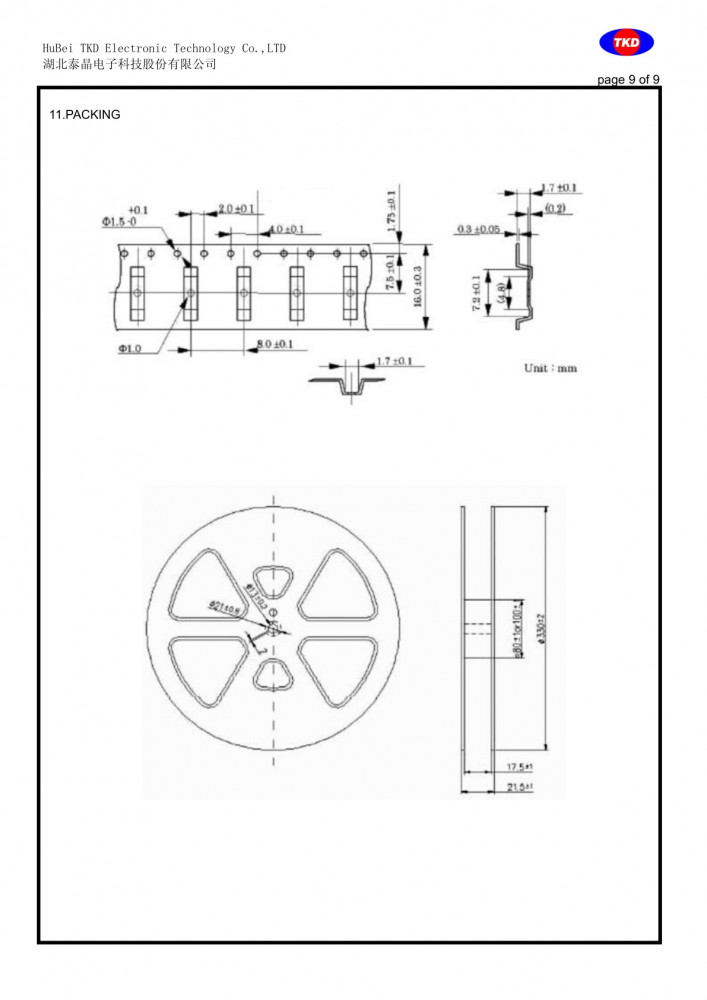 TKD CS12K032768ADCBGE specification page 9
