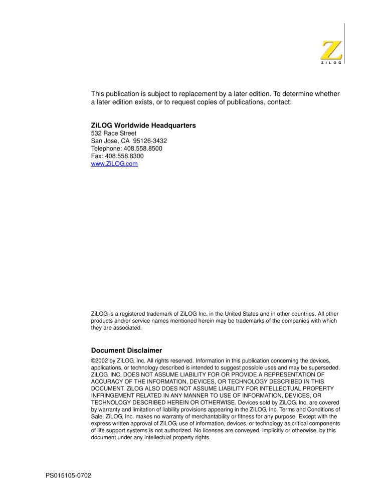 ZHX1010 datasheet page 2