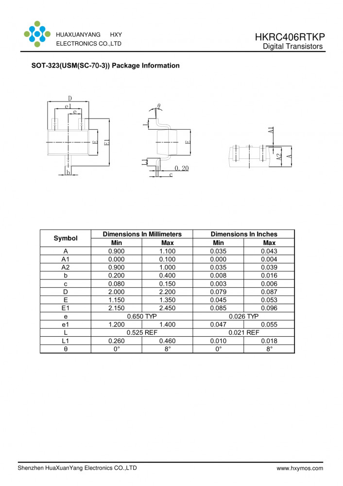 HKRC406RTKP datasheet page 3