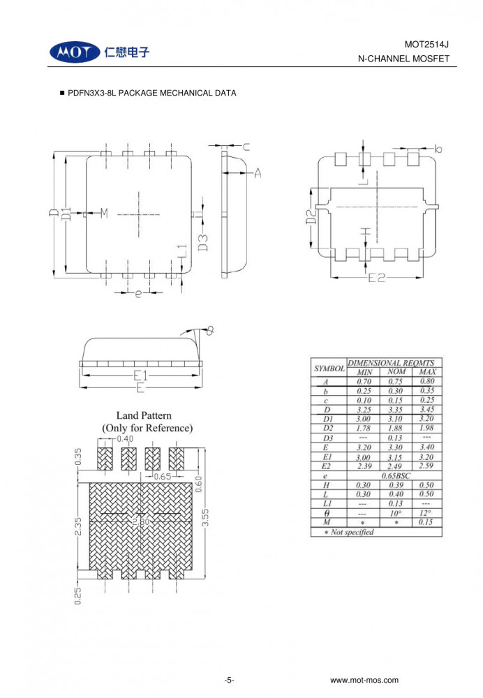 MOT2514J datasheet page 5