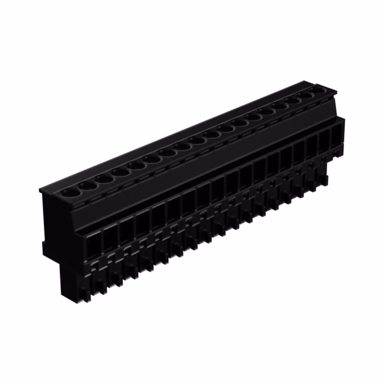3.50mm Pitch Eurostyle Vertical Plug, Front Wire Entry, 18 Circuits for sale