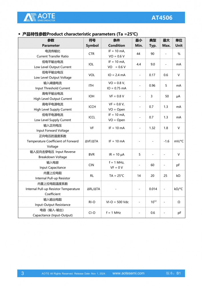 AT4506 datasheet page 4