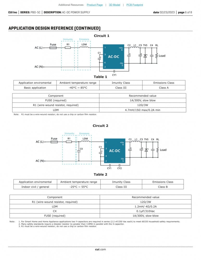 PBO-5C-12 datasheet page 6