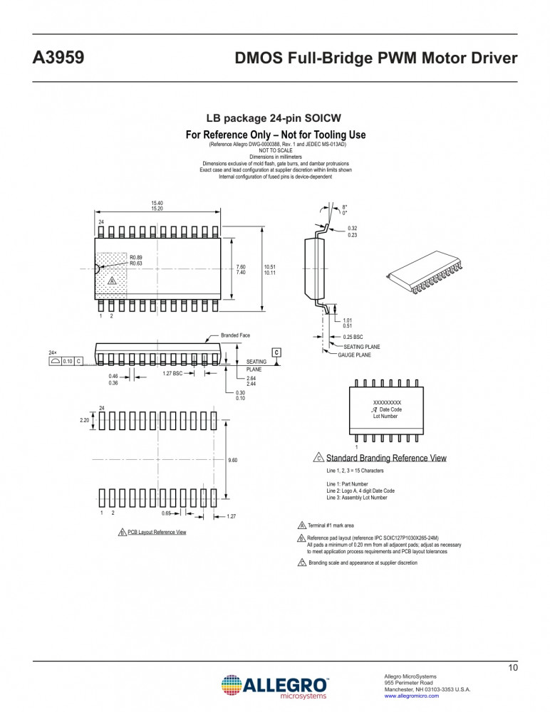 A3959 datasheet page 10