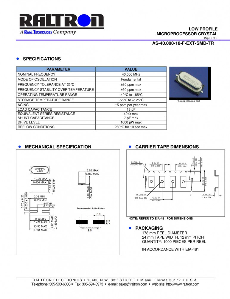 AS-40.000-18-F-EXT-SMD-TR product document page 1
