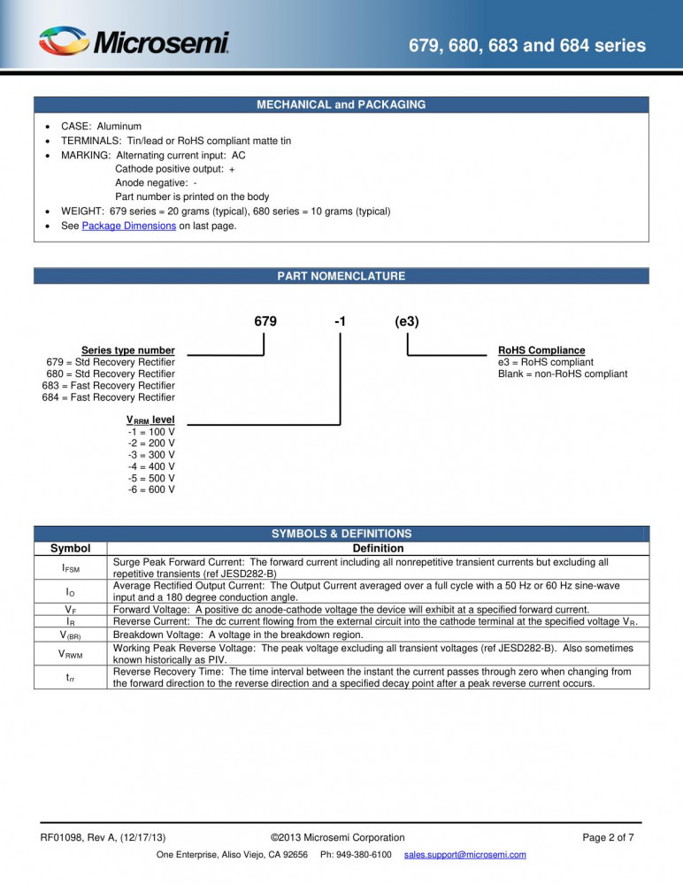 680 series datasheet page 2