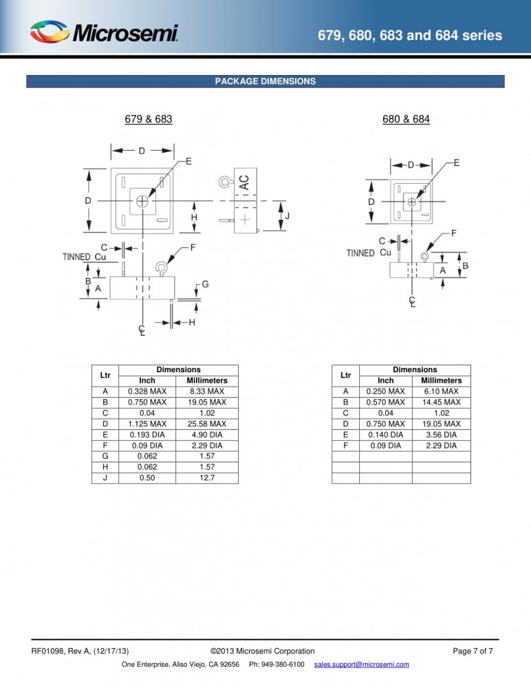 680 series datasheet page 7