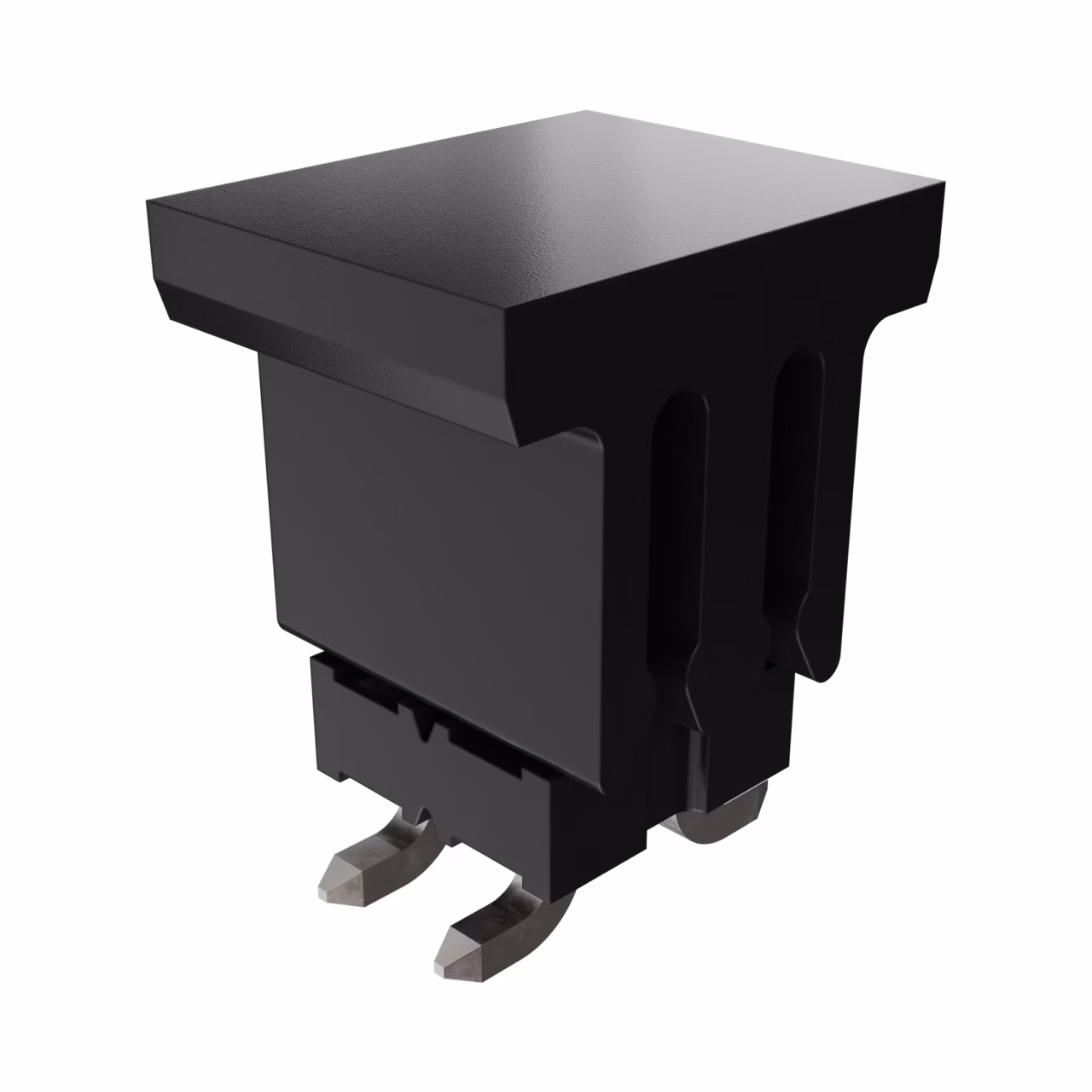 Milli-Grid Header, Vertical, Surface Mount, 4 Circuits, 0.76µm Gold (Au) Plating, Mating Pin Length 3.80mm, with Cap, Tube, Lead-Free for sale