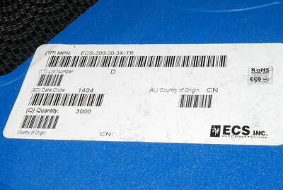 ECS ECS-200-20-3X-TR for sale