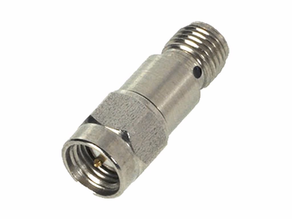 1.85mm Attenuator, Plug to Jack, 50 GHz, 2 Watt, 6 dB