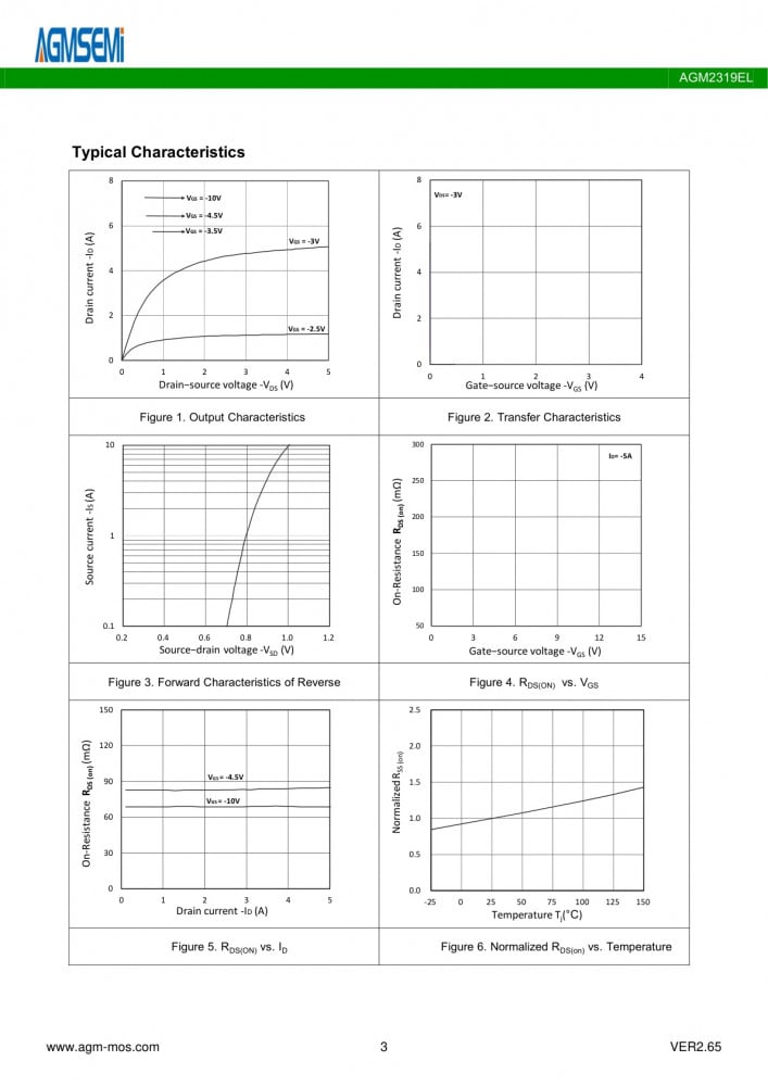 AGM2319EL datasheet page 3