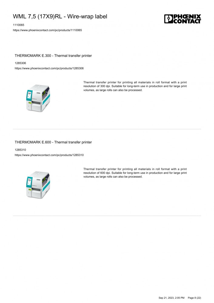 Phoenix Contact 1110065 document page 8