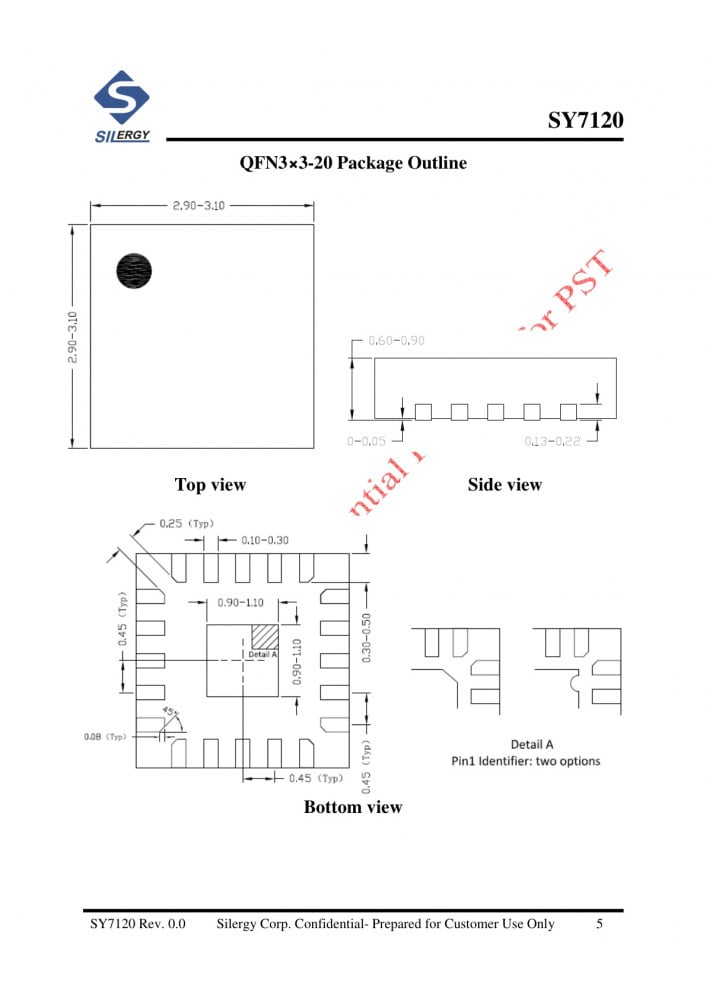 SY7120RAC datasheet page 5