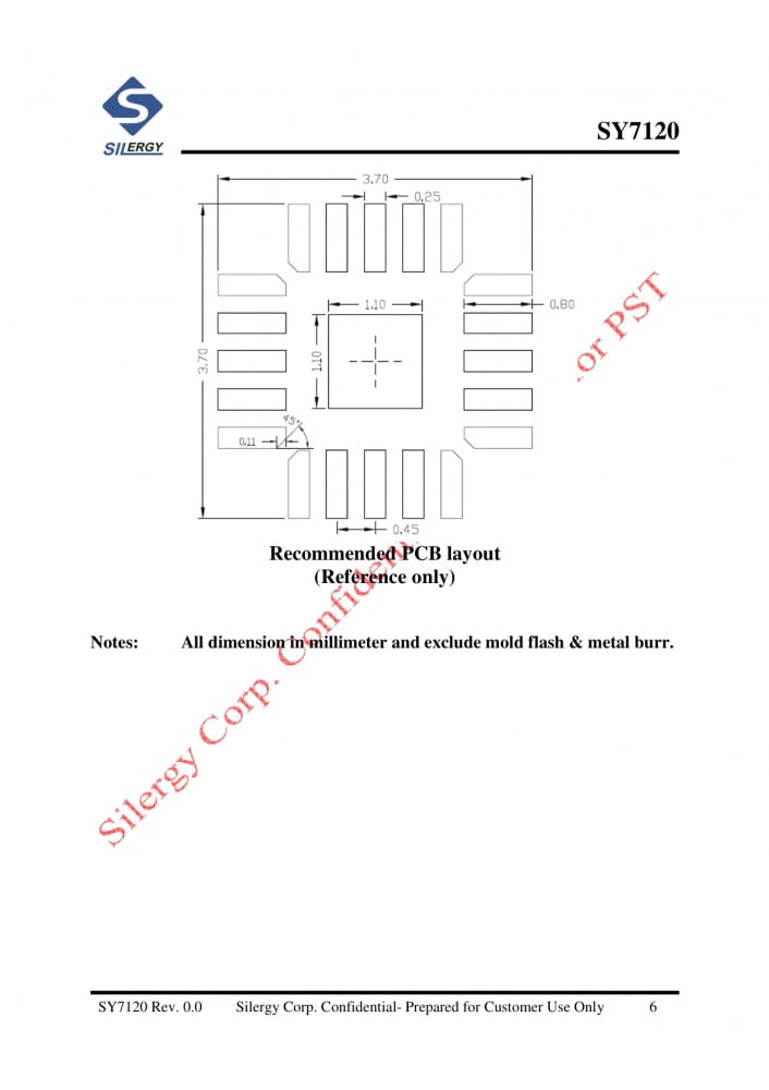 SY7120RAC datasheet page 6