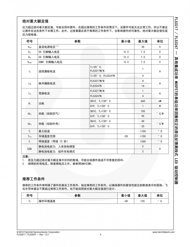 FLS3217 datasheet page 5