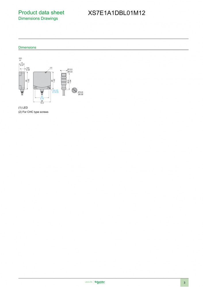 XS7E1A1DBL01M12 technical document page 3