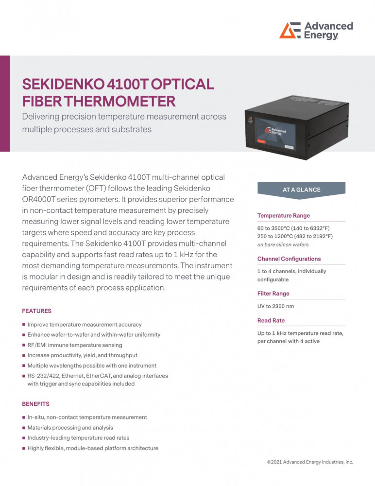 Sekidenko 4100T document page 1