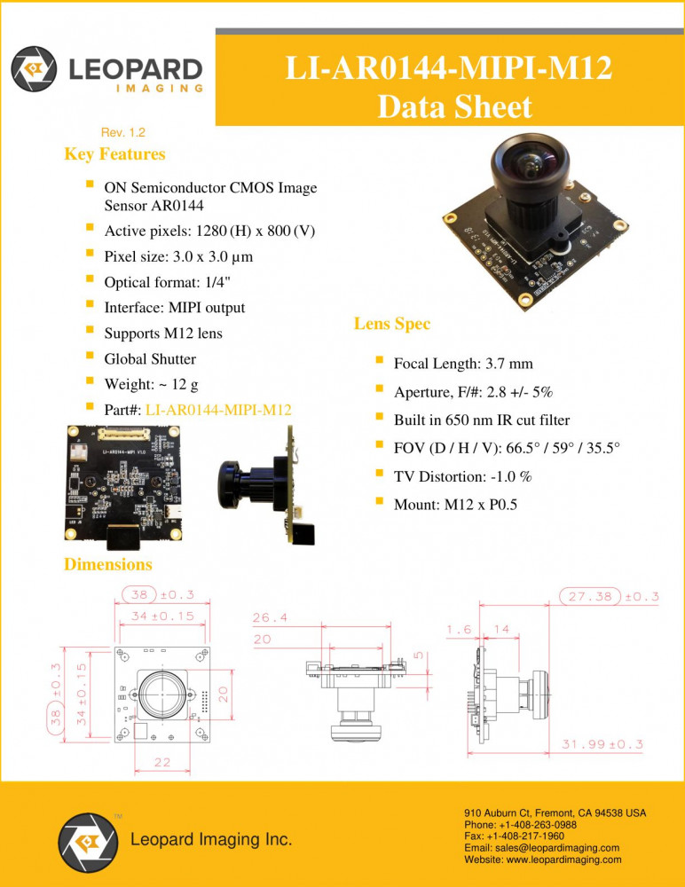 Technical document page 1