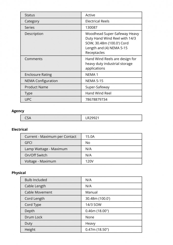 Product document page 2