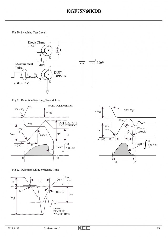 KGF75N60KDB datasheet page 8